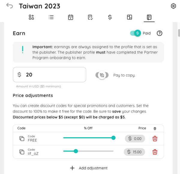 Partner Program – Turas.app